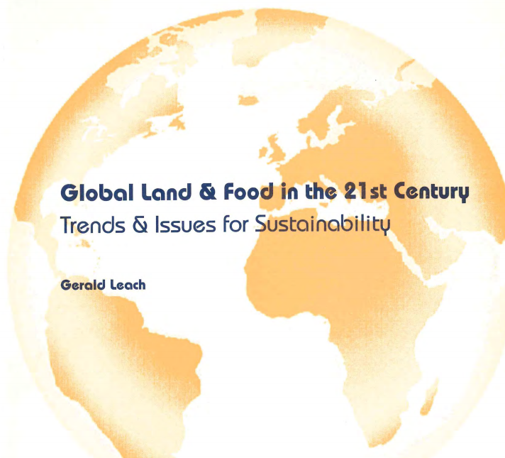 Global Land & Food in the 21st Century: Trends & Issues for ...